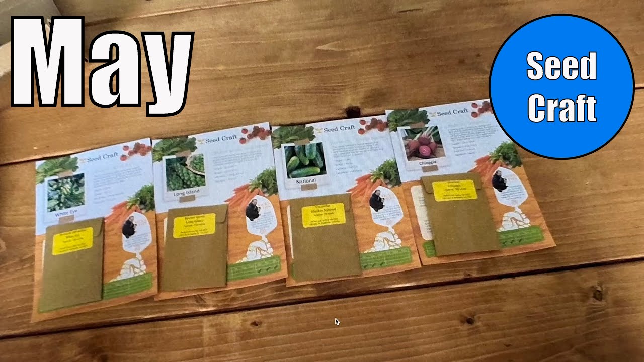 May Seed Craft | Unboxing | What to sow - YouTube