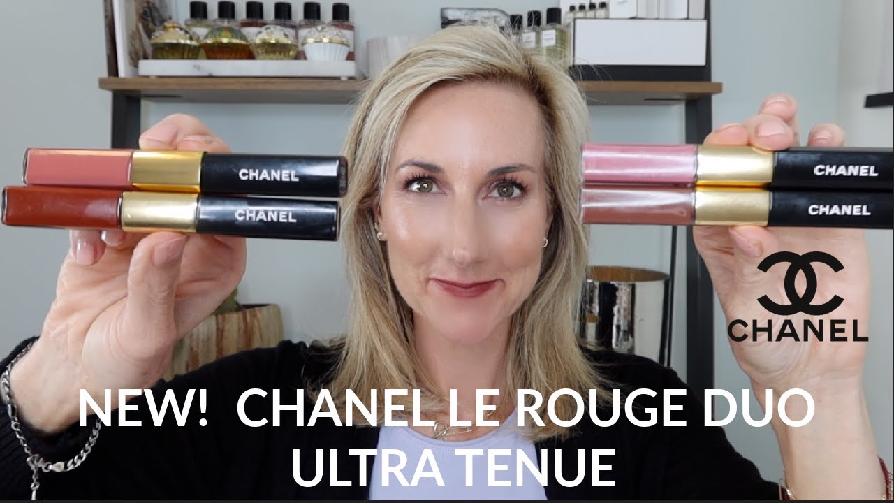 NEW! CHANEL 2020 | LE ROUGE DUO ULTRA TENUE | 4 SHADES | PLUS SWATCHES ...