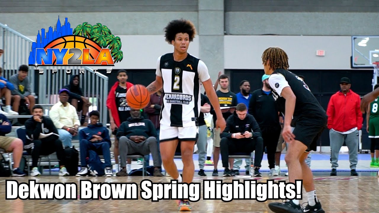 Dekwon Brown Spring Highlights with Denard Bros on NY2LA Association ...