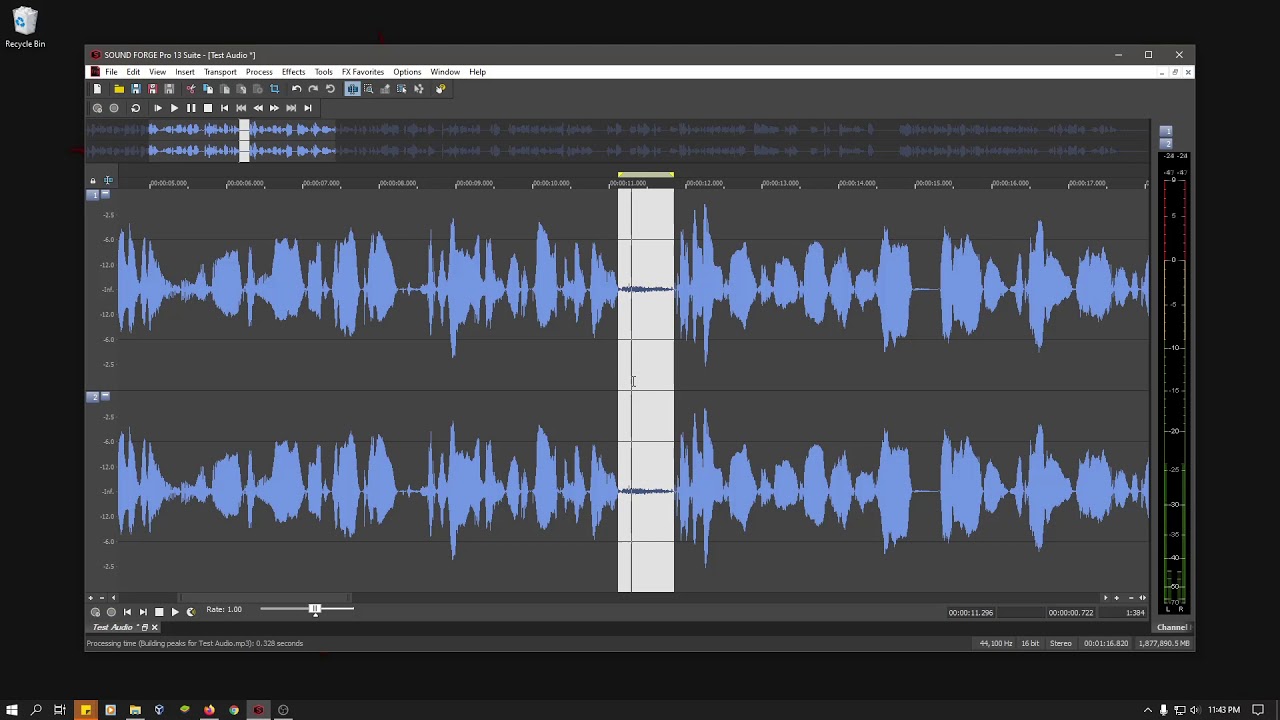 Editing Audio With Sound Forge (2/26/21) - YouTube