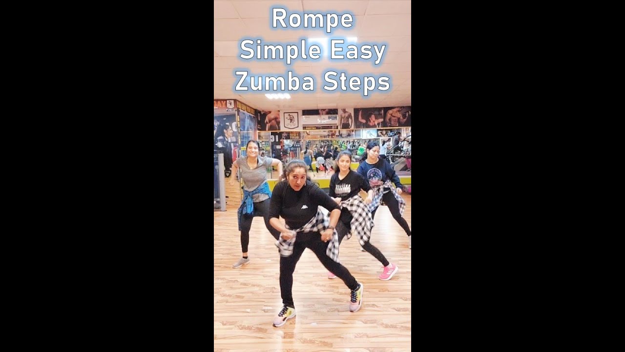 Rompe with Ansa, Deepika & Princy | Zumba | Simple Easy Steps - YouTube