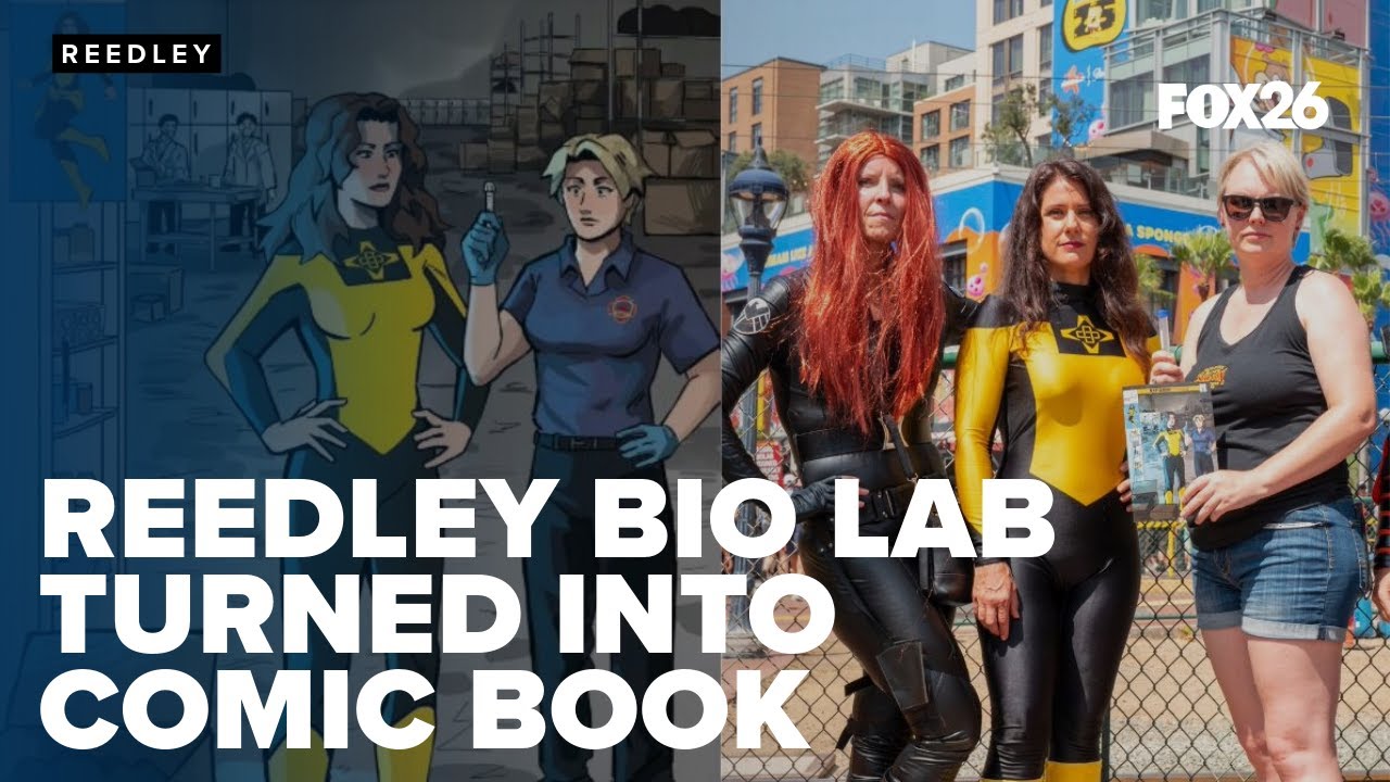 Reedley bio lab turned into comic book, distributed free outside San ...