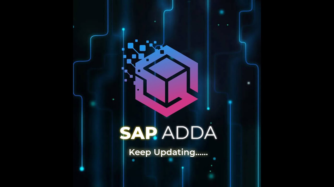 SAP ADDA - tutorial circle for SAP tech - YouTube