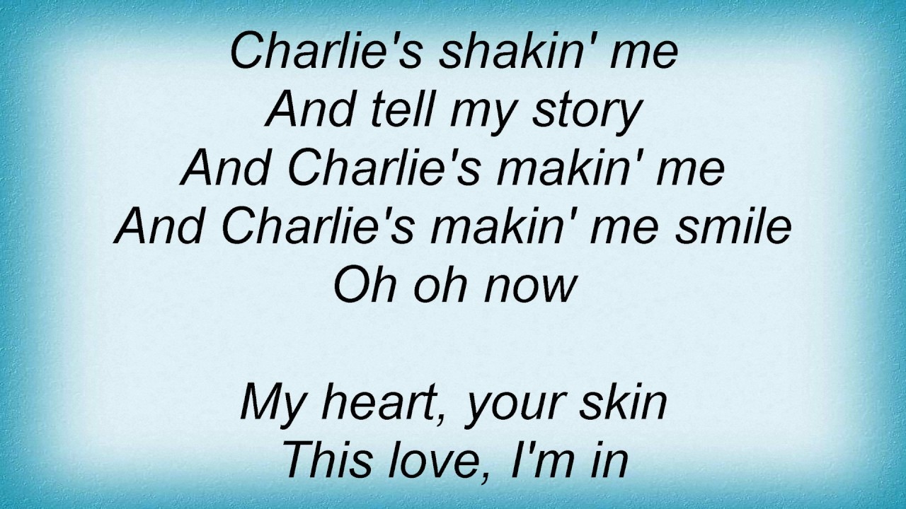 Red Hot Chili Peppers - Charlie Lyrics - YouTube