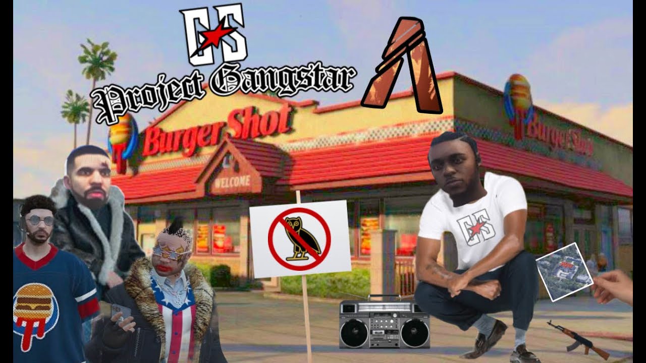 Kendrick Pulls Up On Drake In Compton (GTA Rp) - YouTube