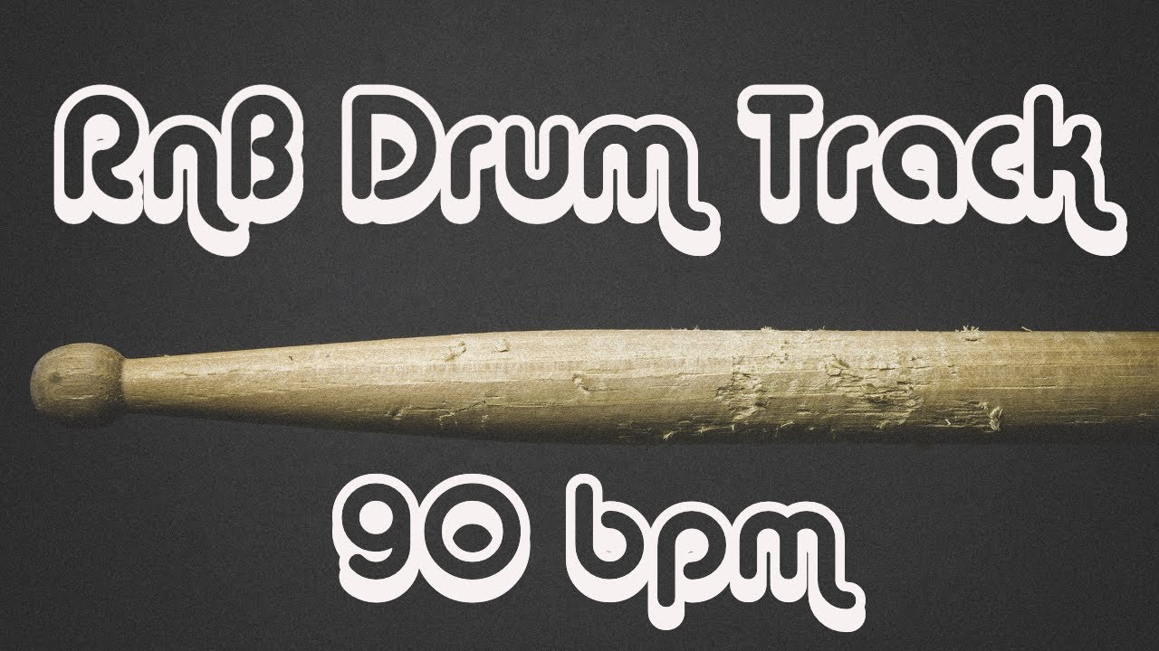 RnB Drum Track 90bpm - YouTube