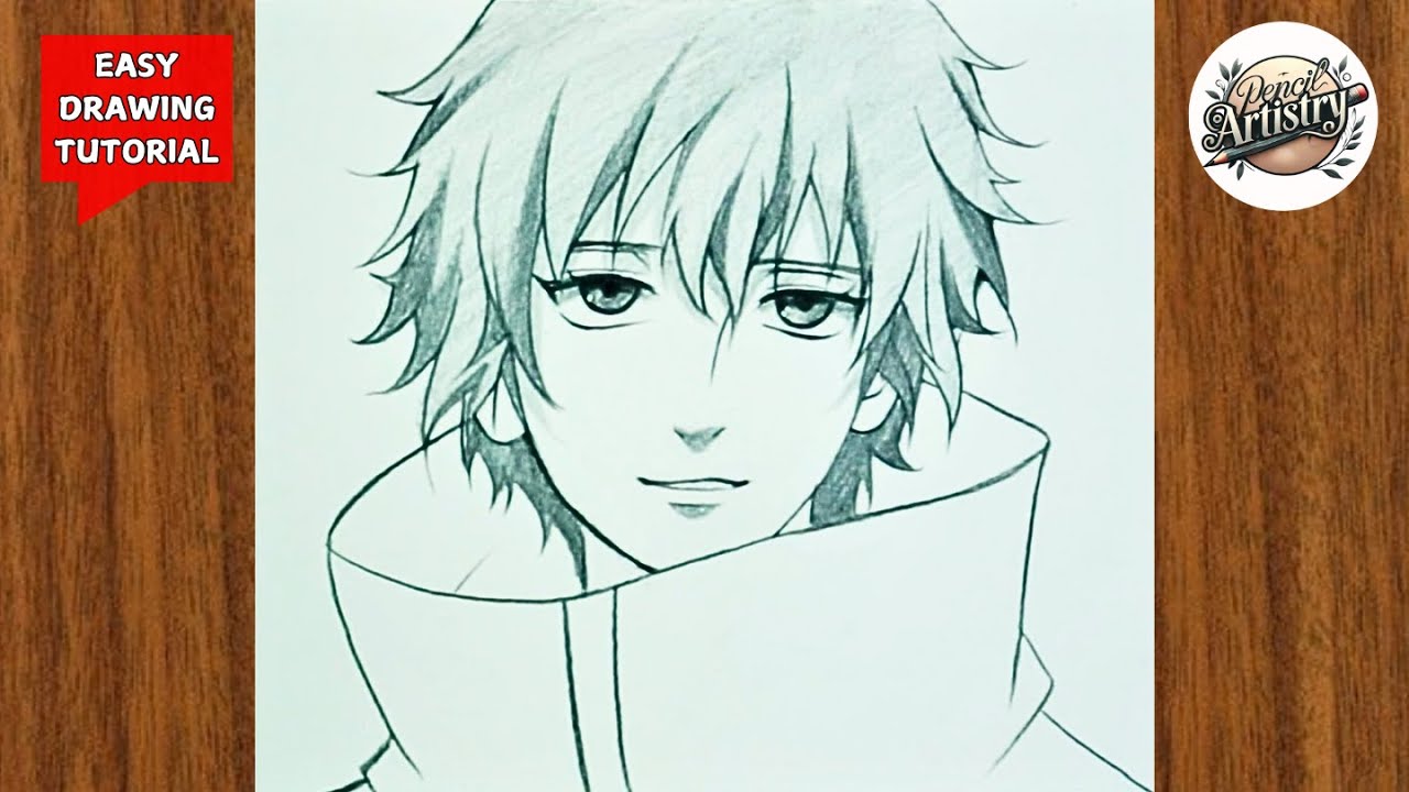 How to draw Sasori step by step || Anime drawing step by step || How to ...