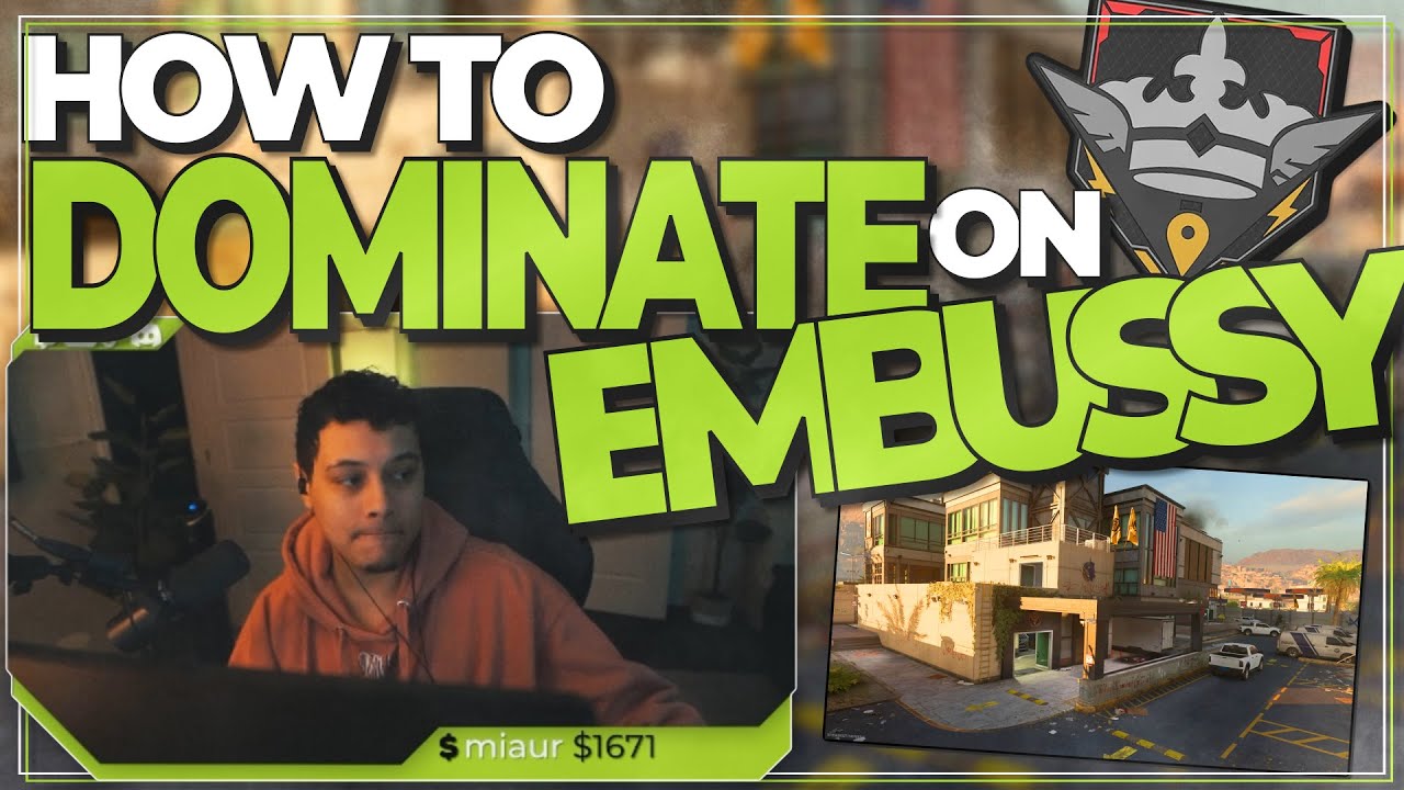 HOW TO DOMINATE IN RANKED EMBASSY HARDPOINT - YouTube