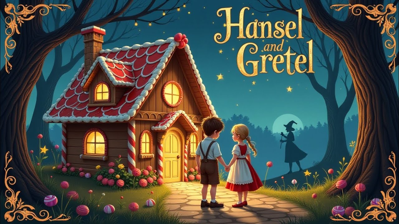 Hansel and Gretel Fairytale Storybook for Kids @kidslearningacademy123 ...