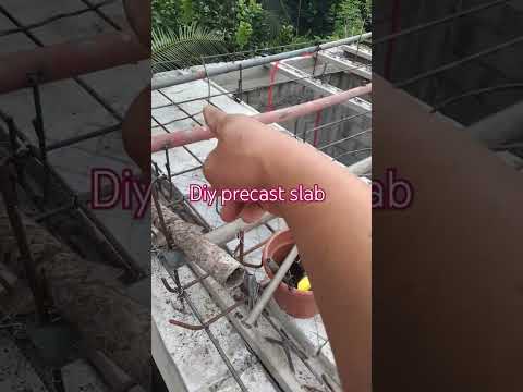 diy precast slab #precastconcrete #precast - YouTube