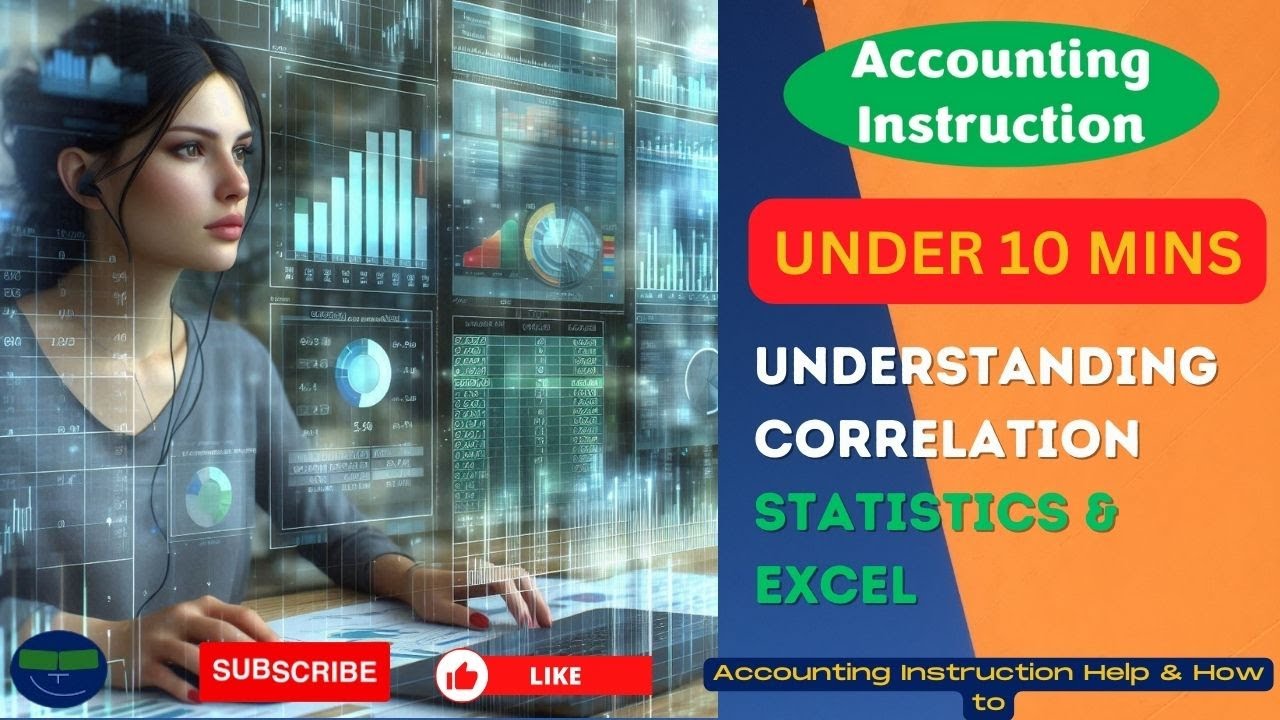 Understanding Correlation Statistics & Excel - YouTube