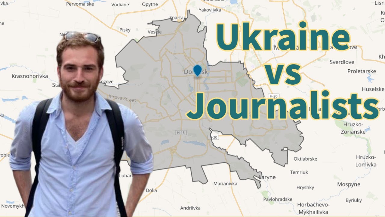 Journalist Wyatt Reed Almost Killed by Ukrainian Artillery Fire in ...