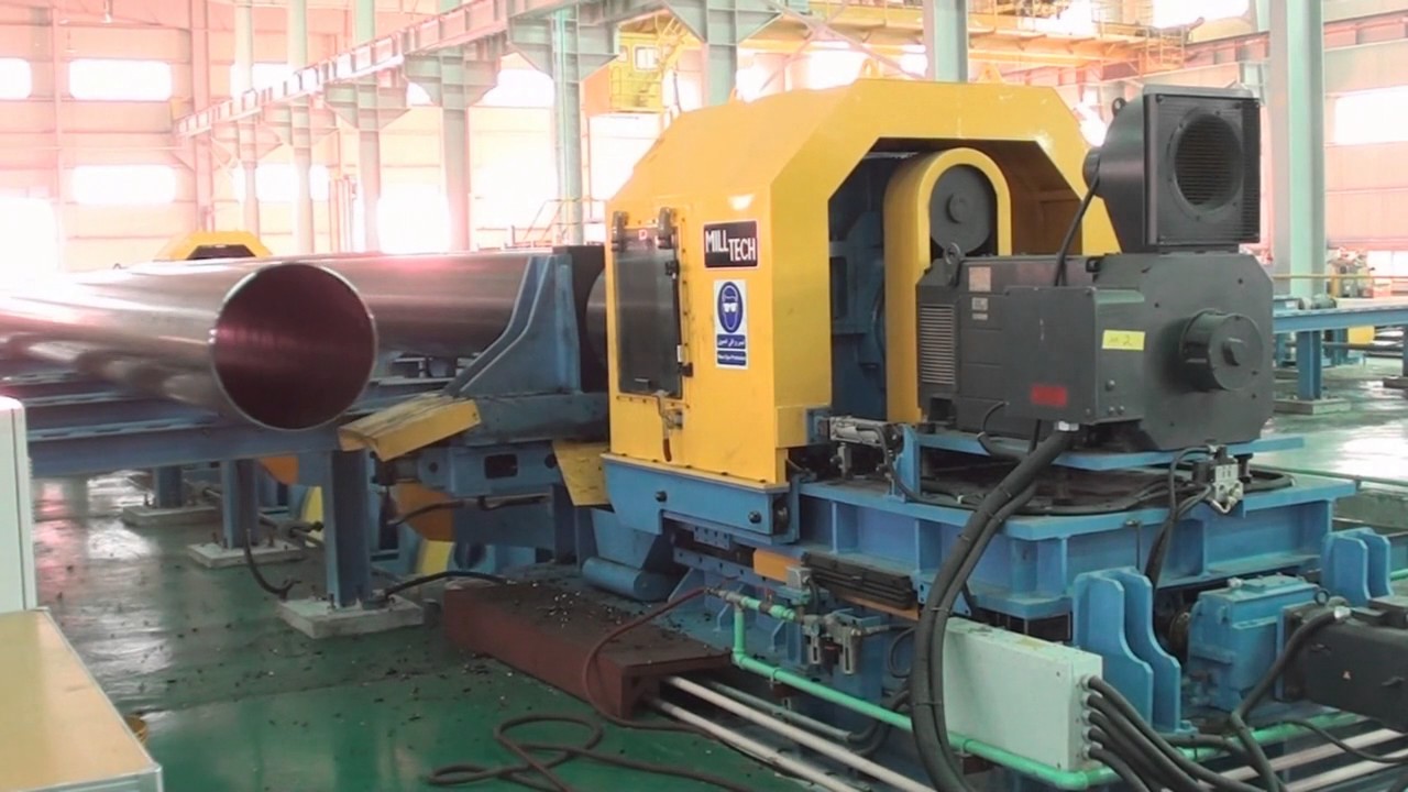 24 Pipe Mill with Yoder Cage Forming - YouTube