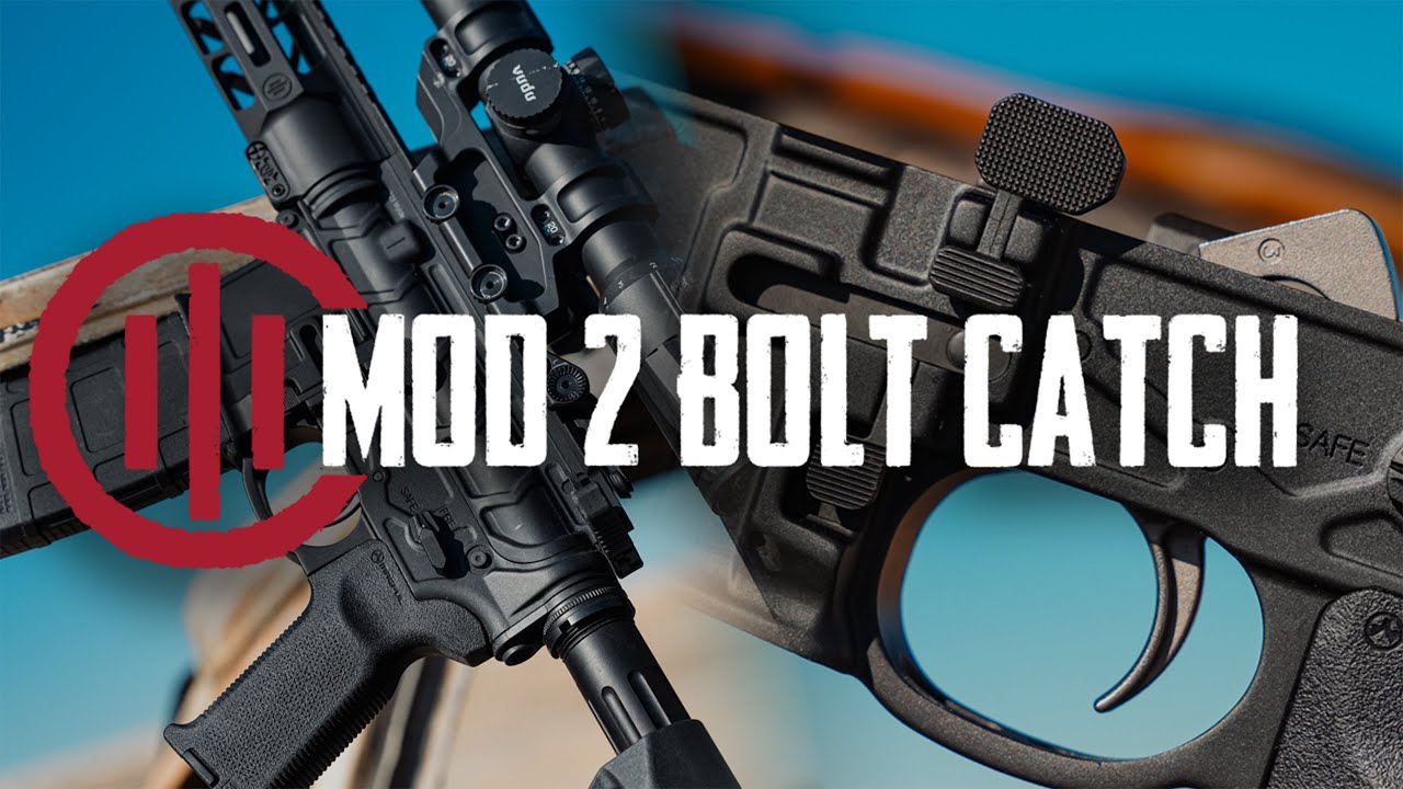PWS Mod 2 Bolt Catch – Enhanced Control & Easy Installation for Your AR ...