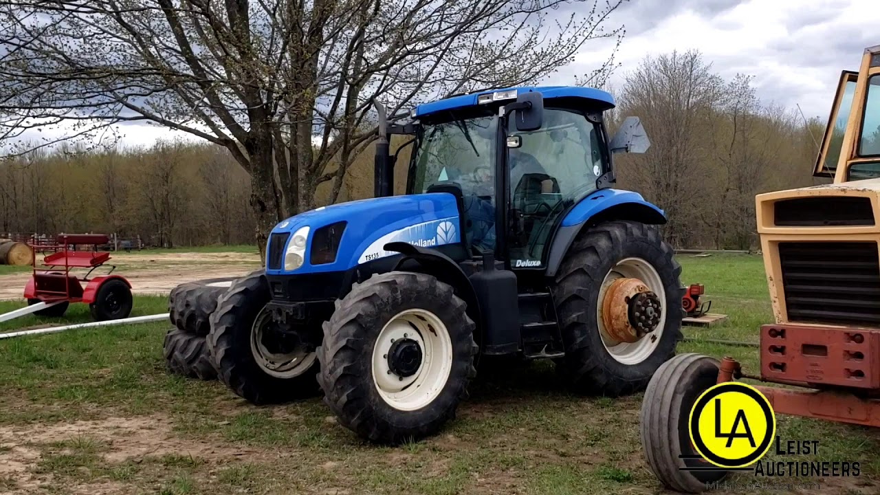 New Holland TS135A | FOR SALE - YouTube
