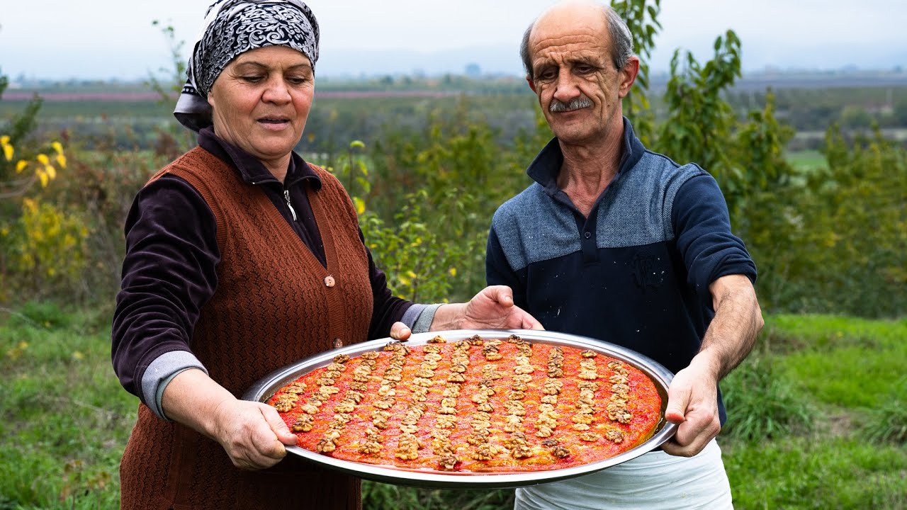 Guba Baklava | A Delicious Dessert That Only Men Can Cook! - YouTube