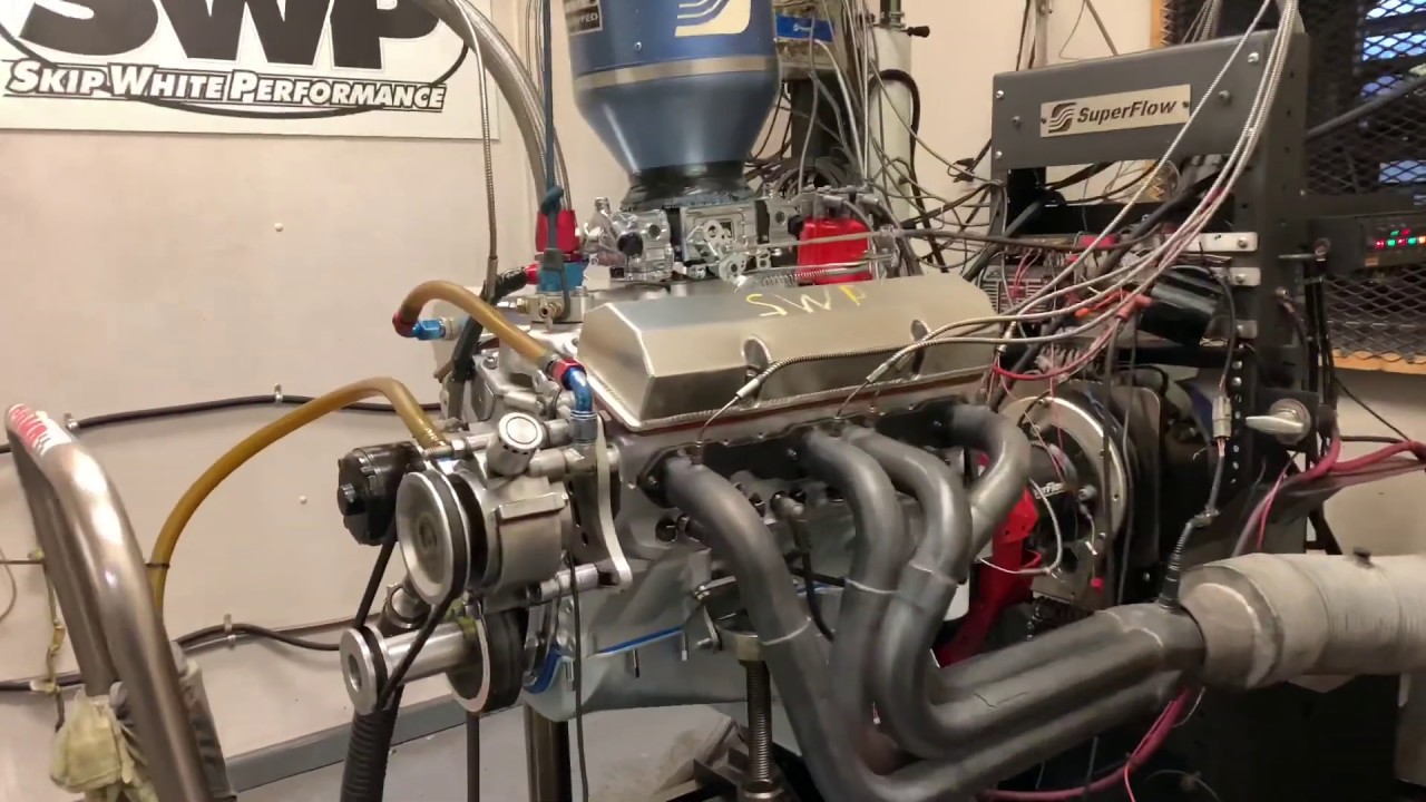 Adam Barrack 427ci sbc Skip White Performance - YouTube
