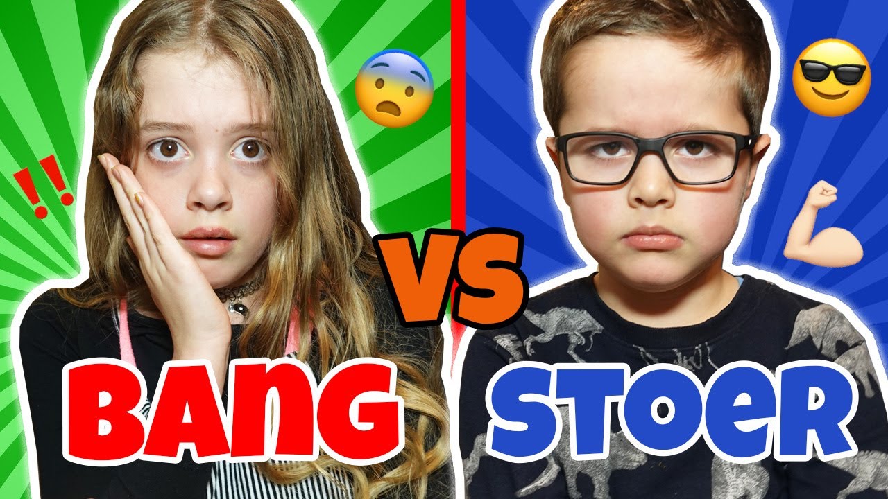 SKETCH: BANG 😨 VS STOER 😎 - Broer en Zus TV #417 - YouTube