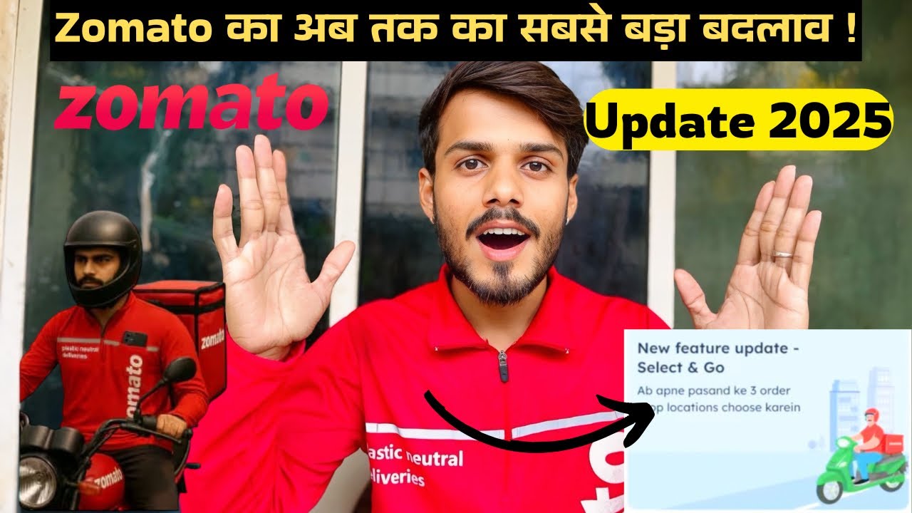 Zomato New Update 2025 | Work from Any Location Your Choice || - YouTube