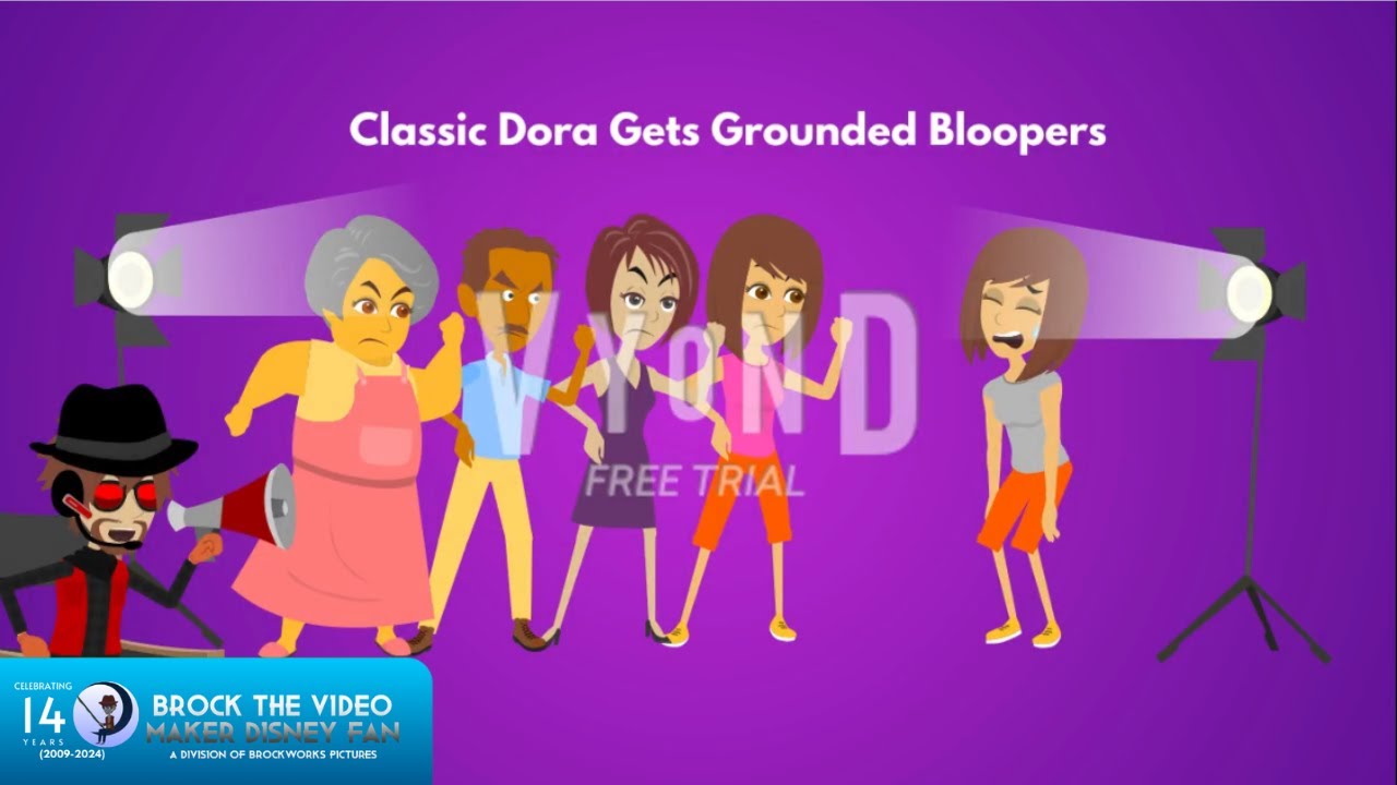 Classic Dora Gets Grounded Bloopers - YouTube