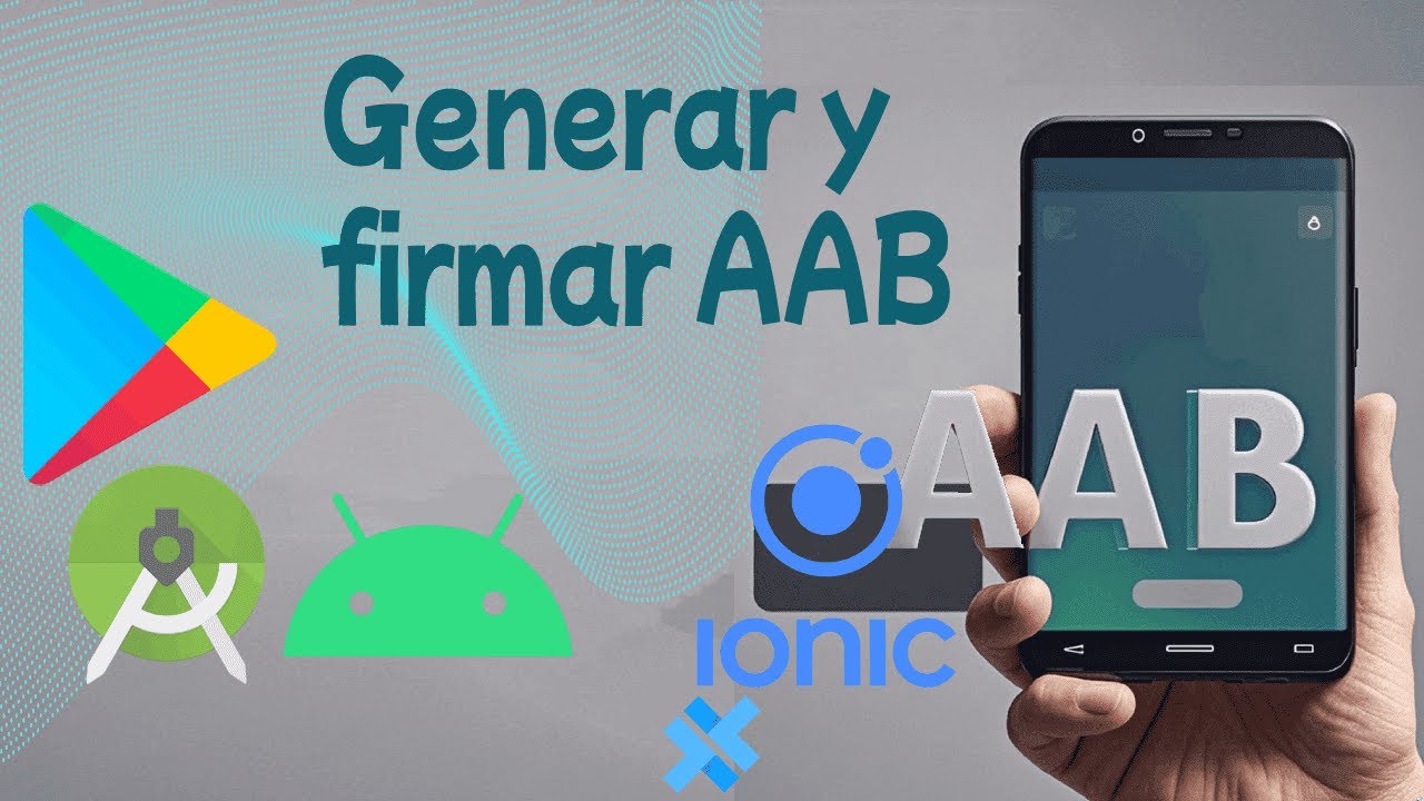 Como compilar "aab" con Android Studio y Ionic #capacitor #angular - YouTube