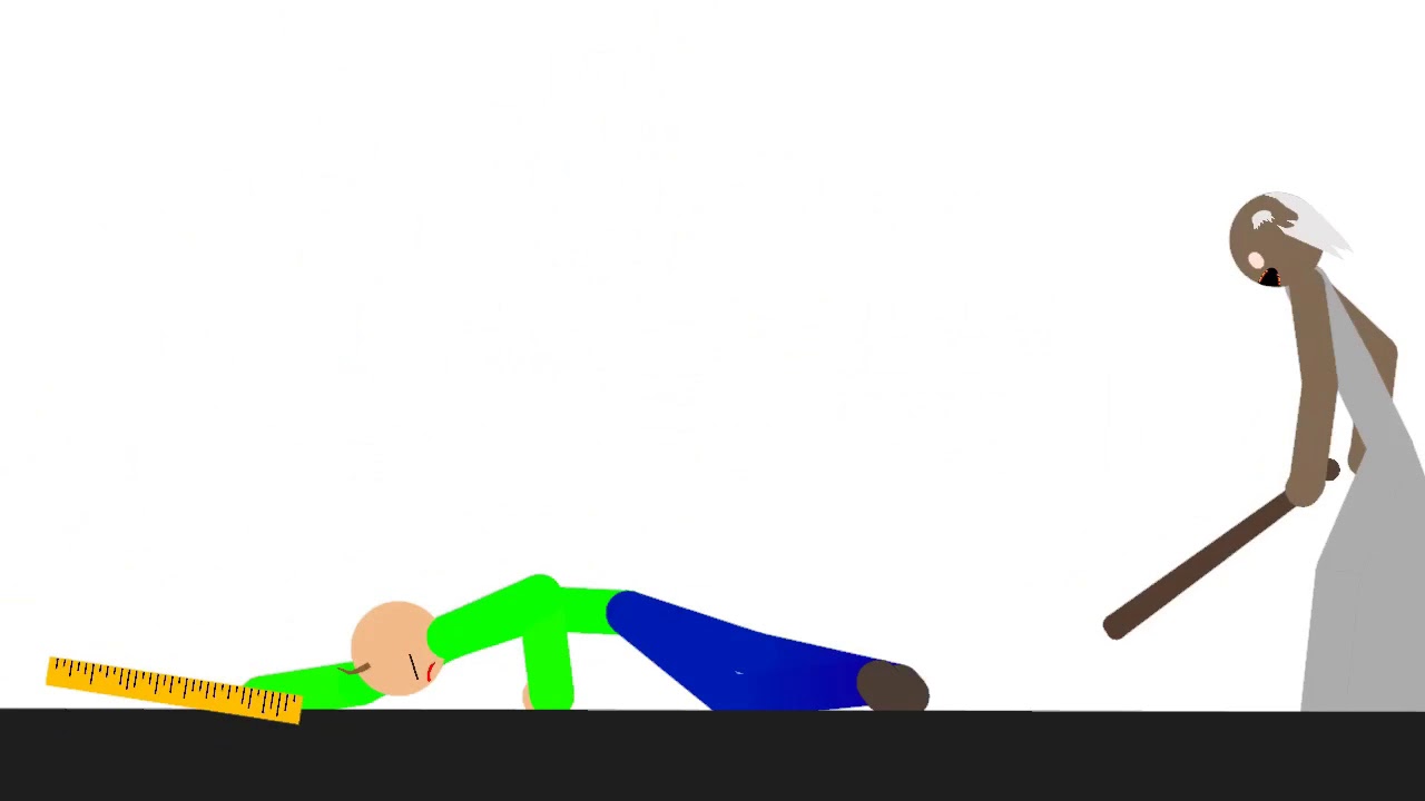 Granny vs Baldi | Sticknodes Animation - YouTube