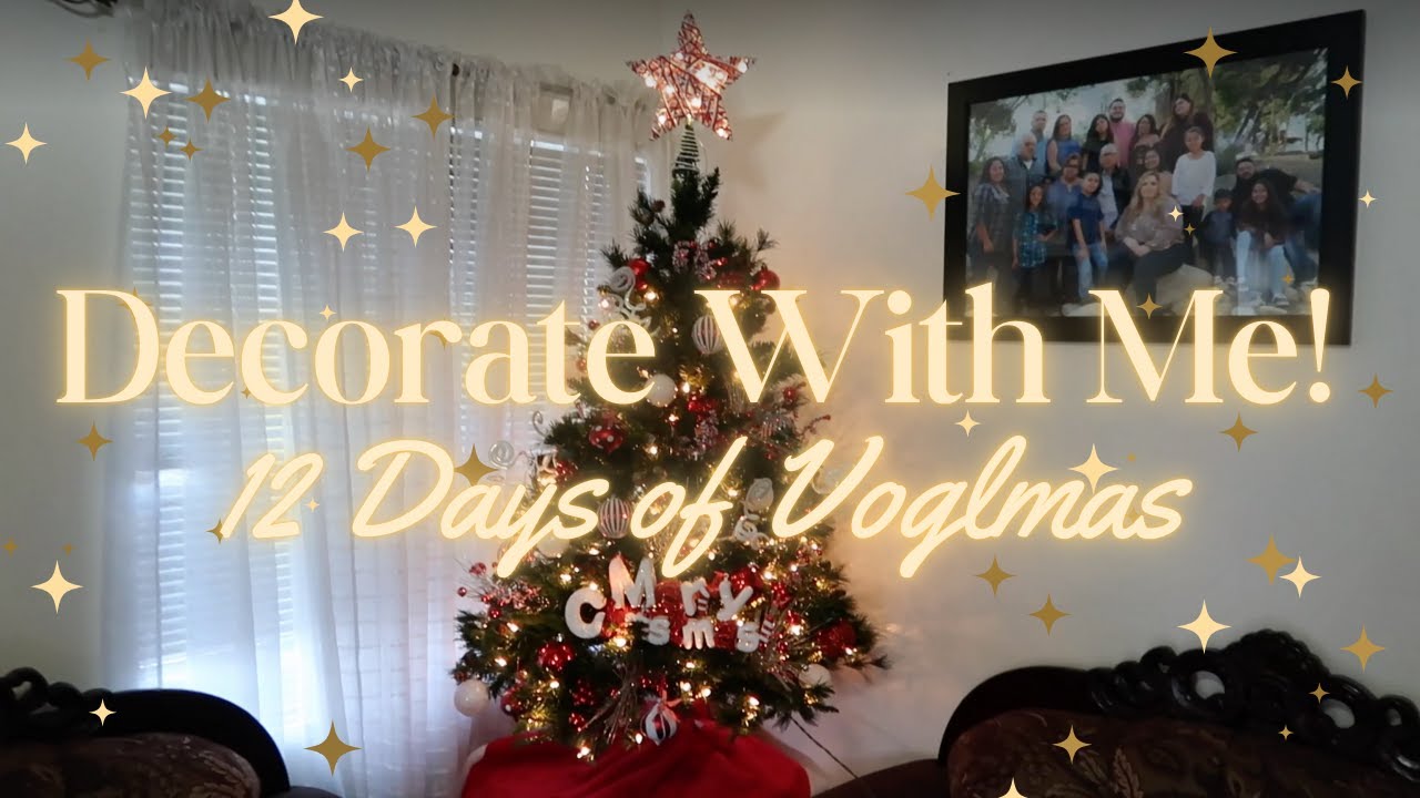 Decorate My Tree With Me! ~ Vlogmas Day 2 - YouTube