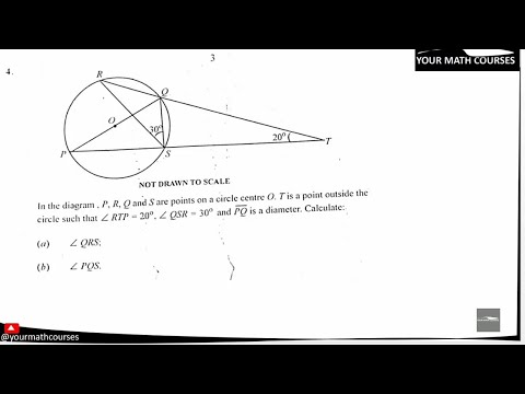 WASSCE 2024 Core Maths Paper 2 Question 4 -Ghana - YouTube