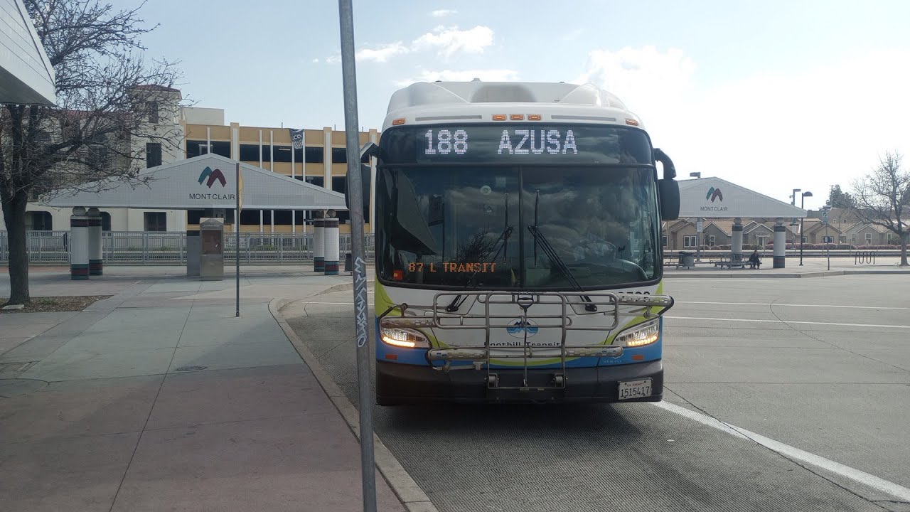 2017 Foothill Transit New Flyer XN40 2528 - YouTube