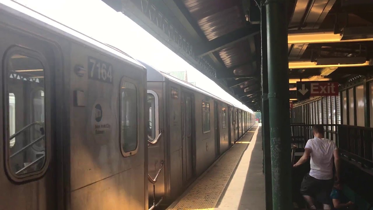 MTA NYC Subway: R142/R142A NIS/Local 4 Trains @ Fordham Road - YouTube