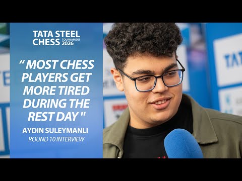 Aydin Suleymanli round 10 interview | Tata Steel Challengers 2026