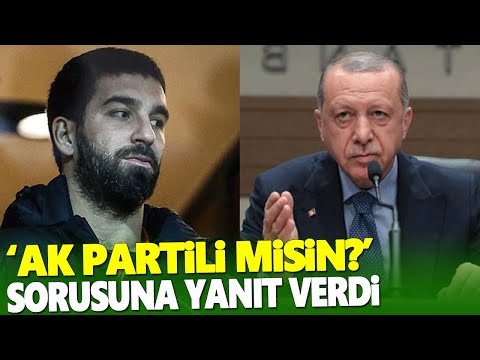Galatasaray'ın yıldız ismi Arda Turan 'AK Partili misin?' sorusuna yanıt verdi