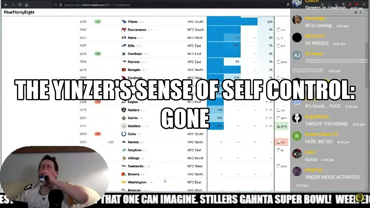 UrinatingTree Goes Super SaiYinz - Steelers Clinch Playoff Spot (UTree ...