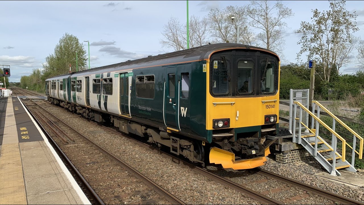 The return of LNWR class 150 DMUs to the Marston Vale line - 11/04/24 ...