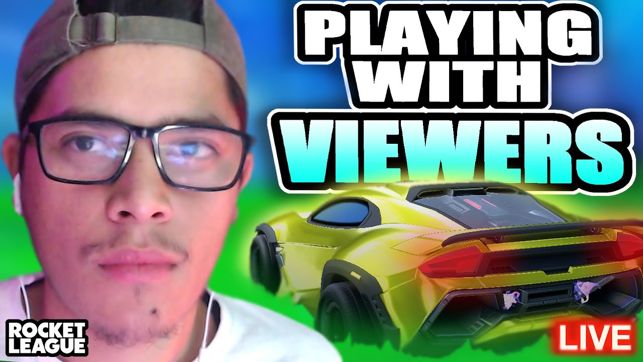 🟡 Rocket League - Playing With Viewers - Casual & Rank #RocketLeague # ...
