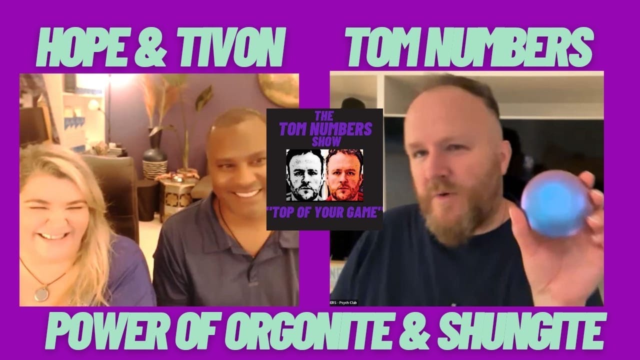 See the Amazing power of ORGONITE & SHUNGITE, Tom Numbers with Hope ...