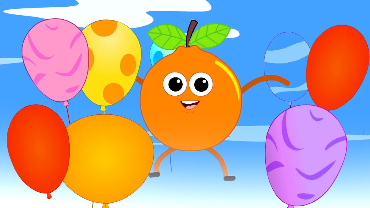 Balloon Song, Cartoon Videos and Preschool Rhymes for Children - YouTube
