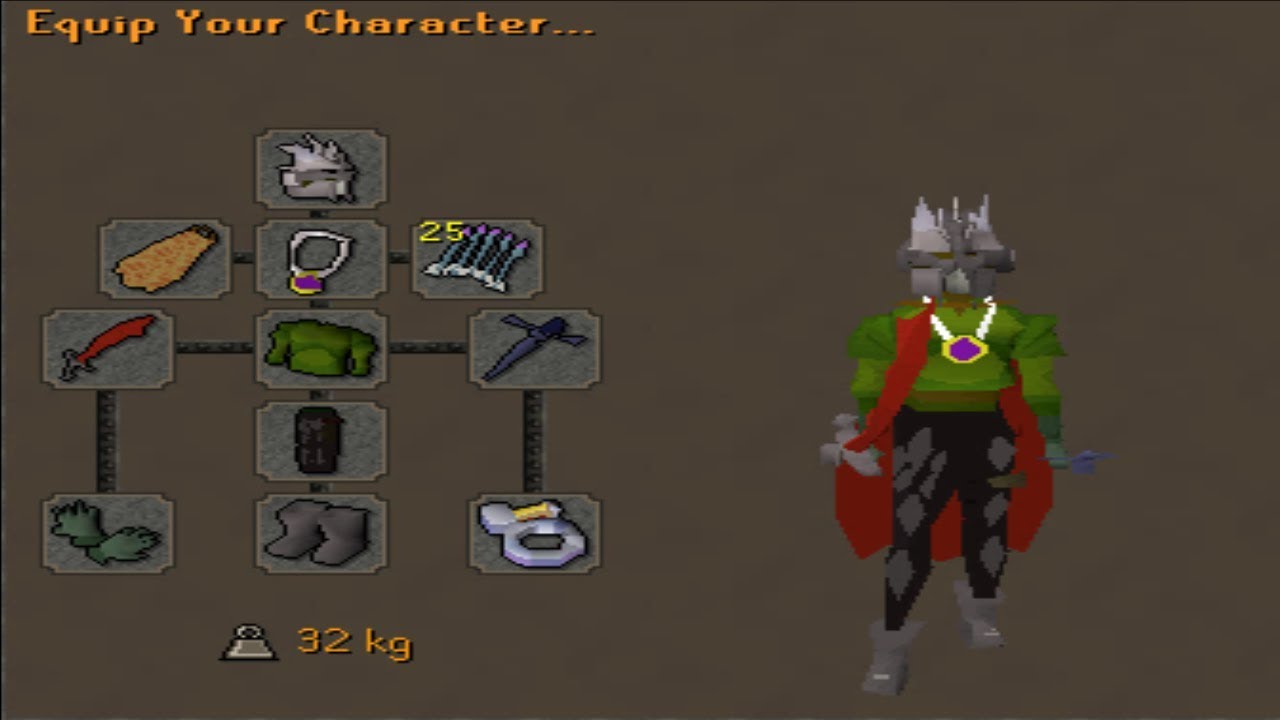 The Forgotten Runescape Build Returns - YouTube