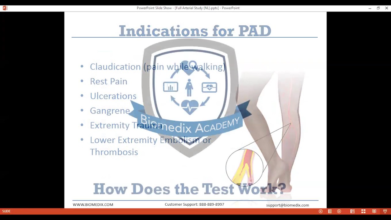 How to Perform a Full Arterial Study with PADnet - YouTube