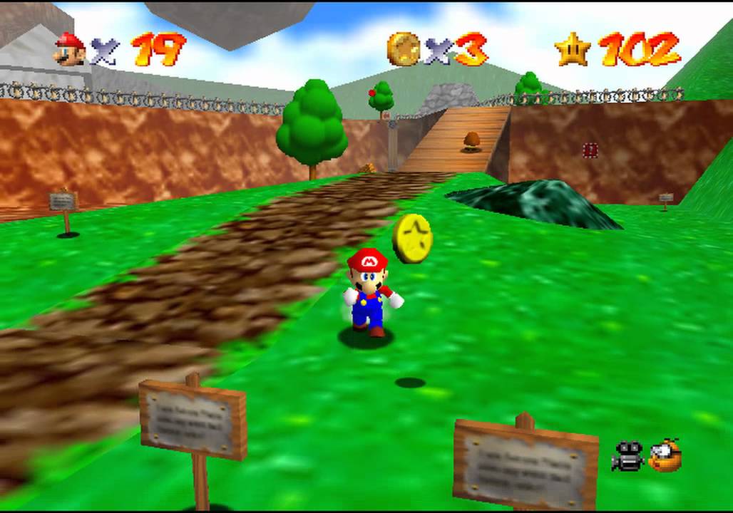 Let's play Super Mario 64 [BLIND] [36] - Geheime Sterne und so - YouTube