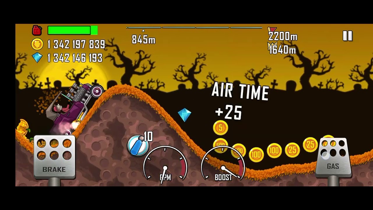 Hill climb racing horror 😳🥶! - YouTube