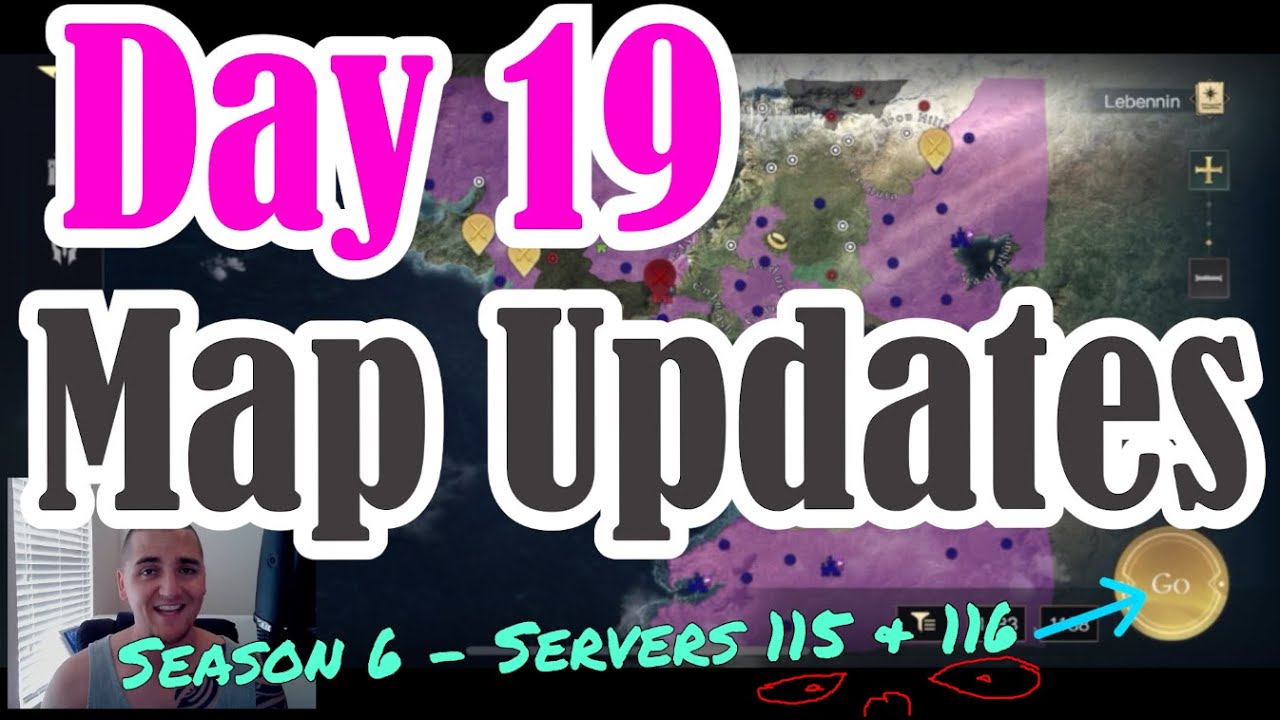 Day 19 Servers 115 & 116 Map and PvP Updates - Season 6 - LOTR Rise to ...