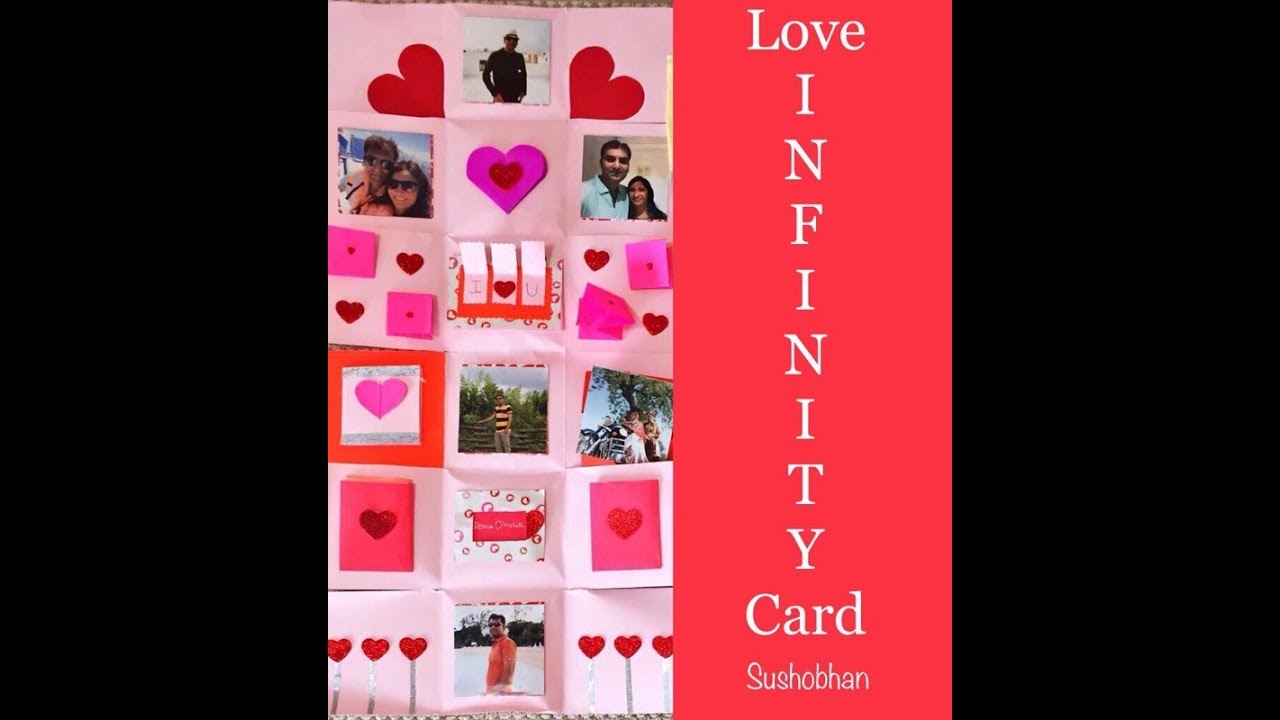 DIY Love Infinity Card - YouTube