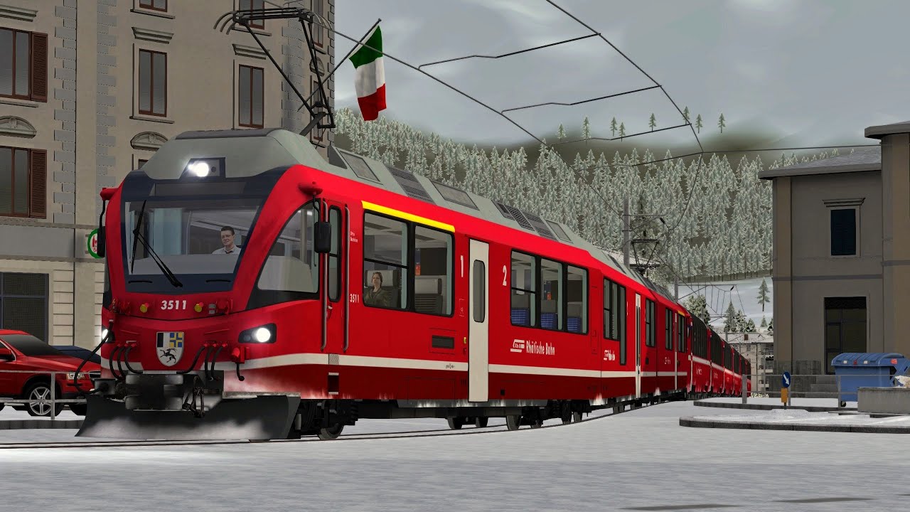 Train Simulator classic Bernina Line Tirano (Italy) - Brusio ...