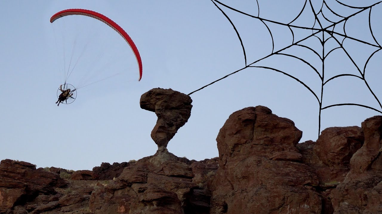 We Got Covered In Floating SPIDER WEBS! - YouTube