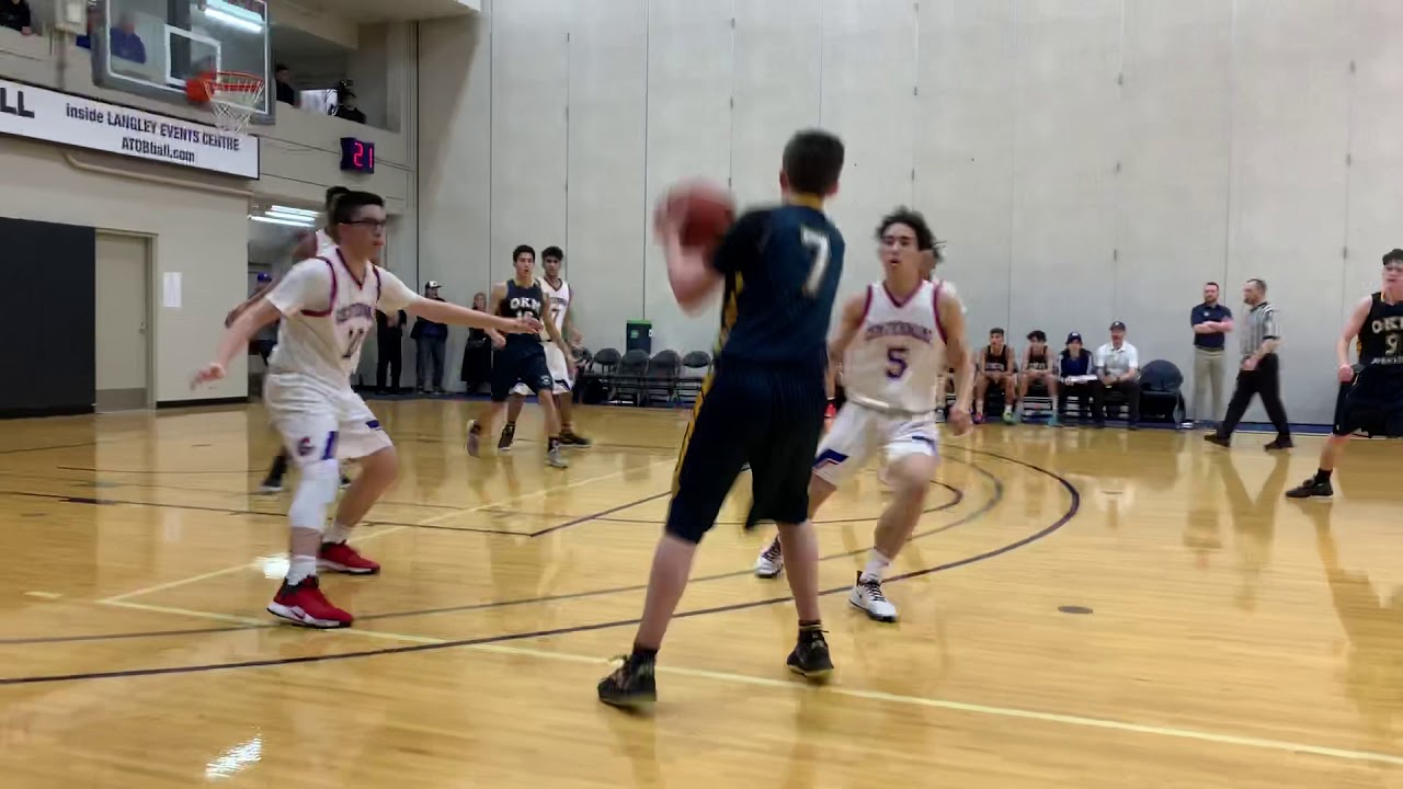 2020-02-22 01 Wyatt basketball basket three 3pt - YouTube