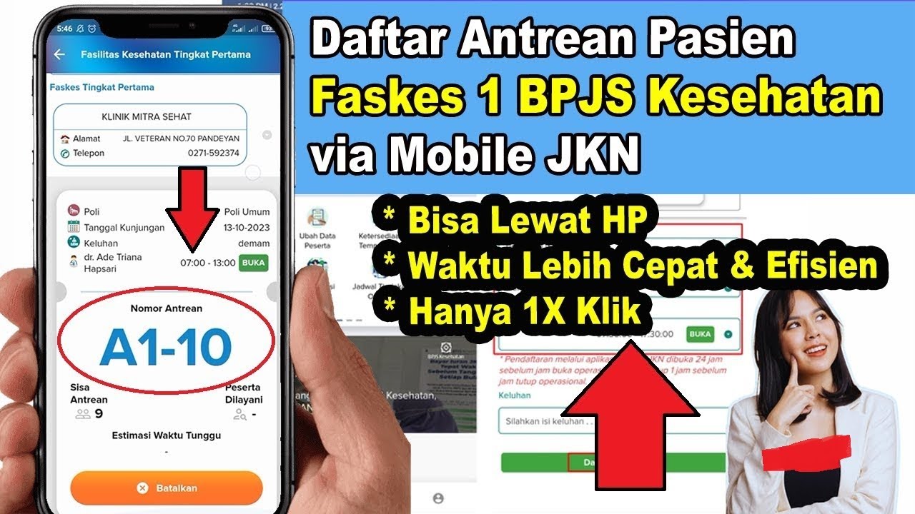 Cara Daftar Antrean Faskes Pertama & Rujukan BPJS Kesehatan via Mobile ...