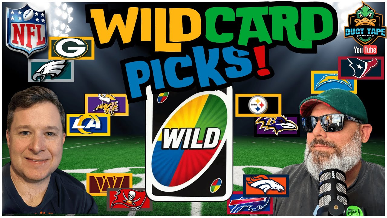 2024/25 NFL WILD CARD PICKS - MOST ACCURATE PICK-EM PROGRUM ON THE ...