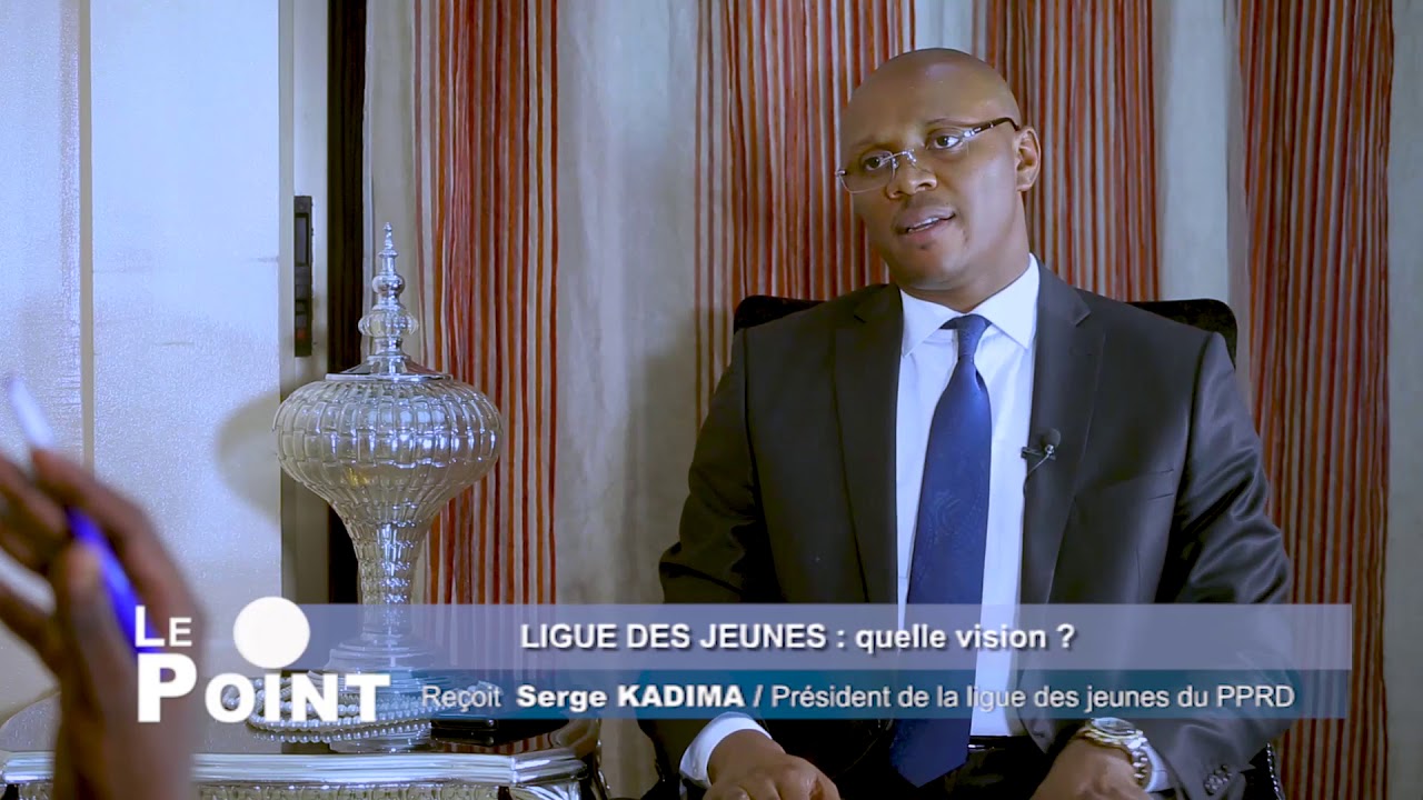 Serge Kadima, Président de la Ligue des Jeunes du PPRD dans Le Point ...