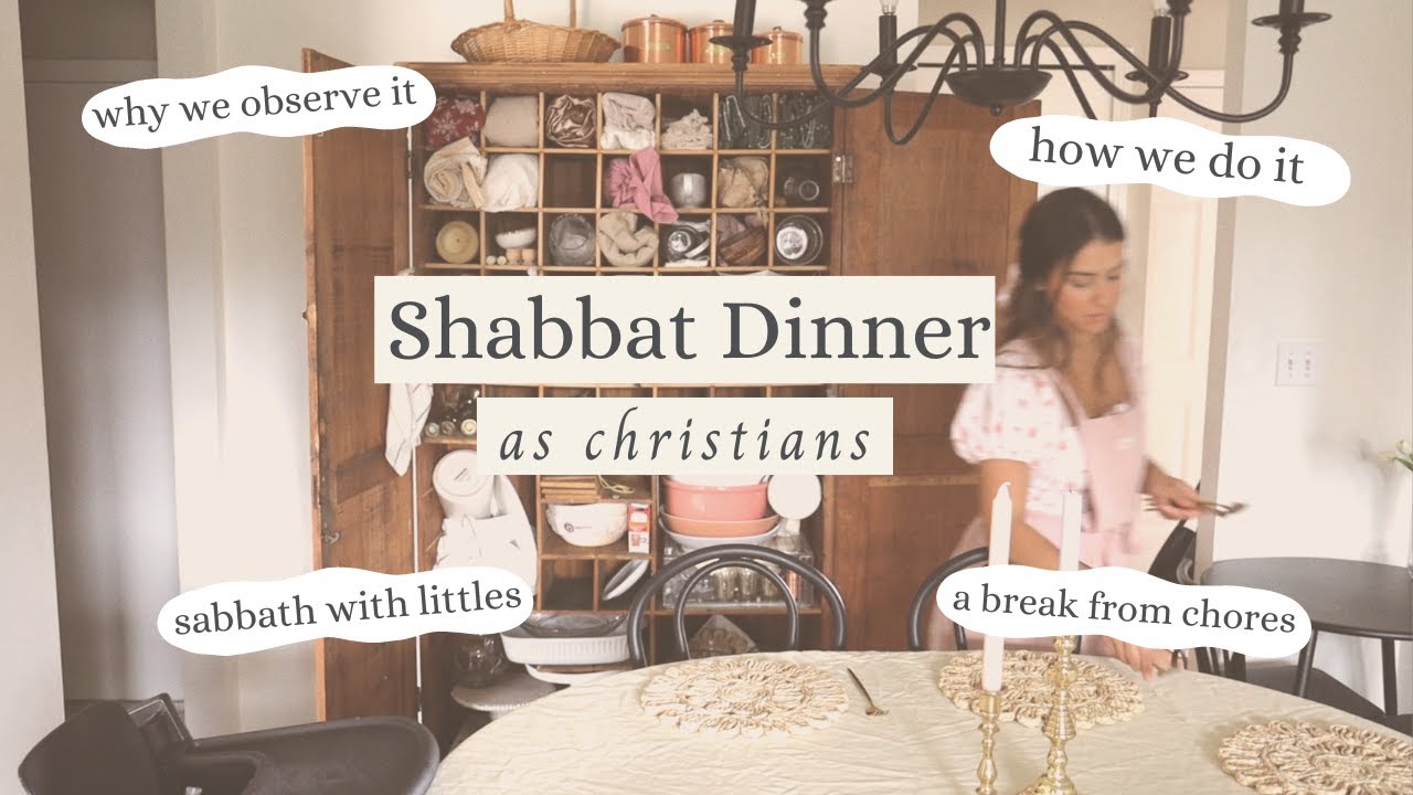 Prepare a shabbat dinner with me! - YouTube